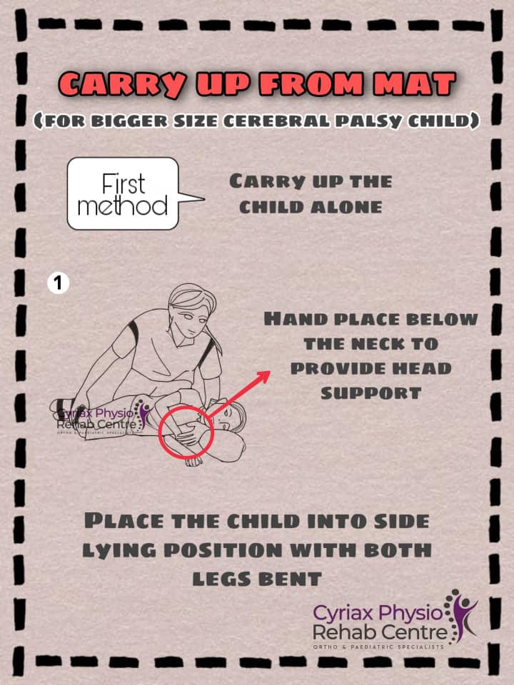 How To Carry Cerebral Palsy Kids? – cyriaxphysio